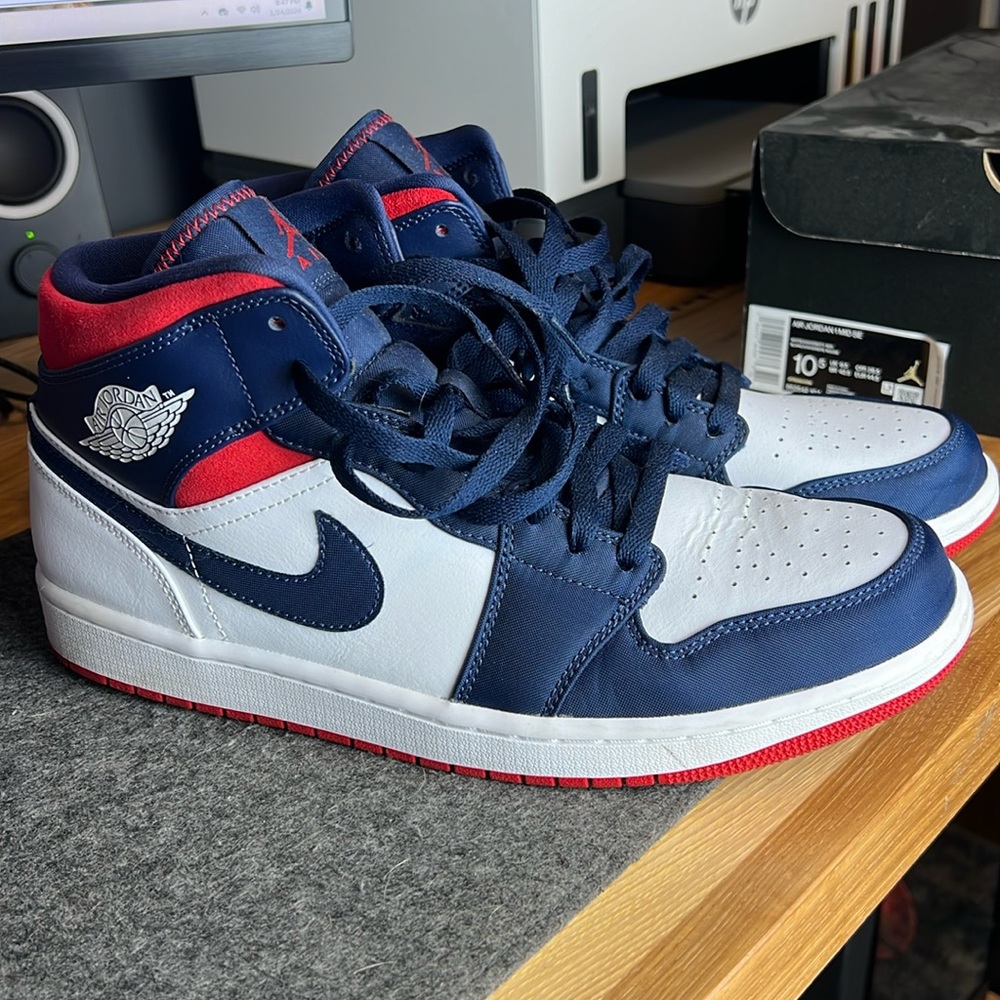 Jordan Retro 1 Mid Usa Olympic - Gem
